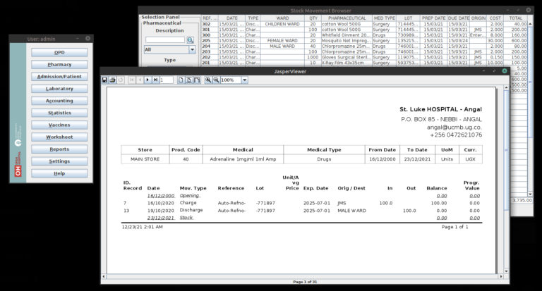 Documentation - Open Hospital